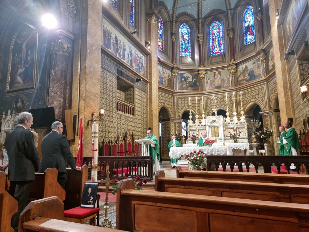 Holy Mass in remembrance of the late Lieutenant Grand Master, Fra ...