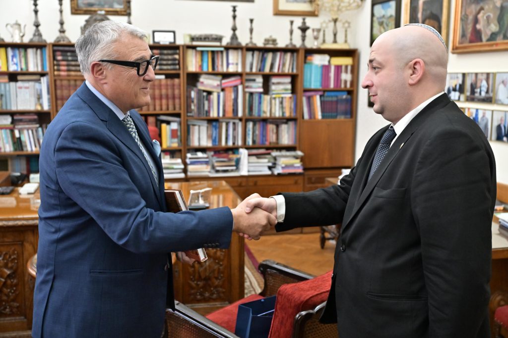 Meeting with President of the Federation of Jewish Communities in ...