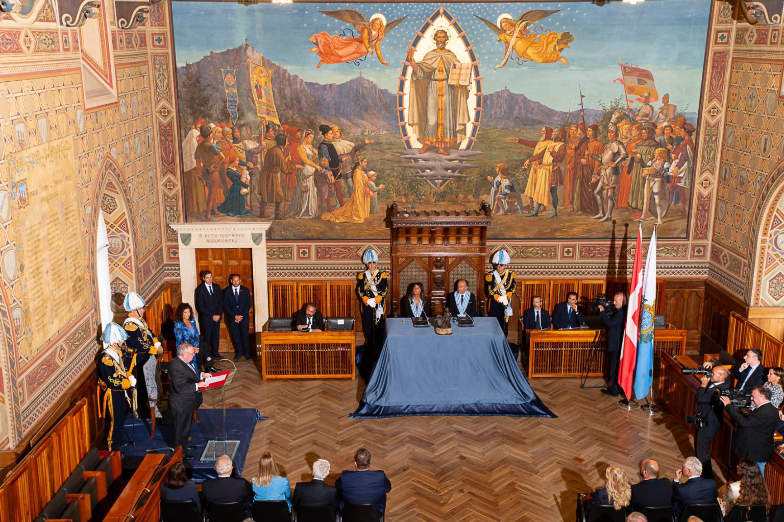 Grand Master of Sovereign Order of Malta on a state visit to San Marino - Embassy of the ...